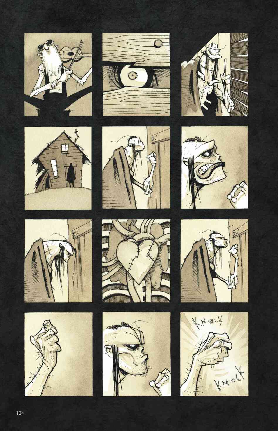 Gris Grimly's Frankenstein, or, The Modern Prometheus : NPR