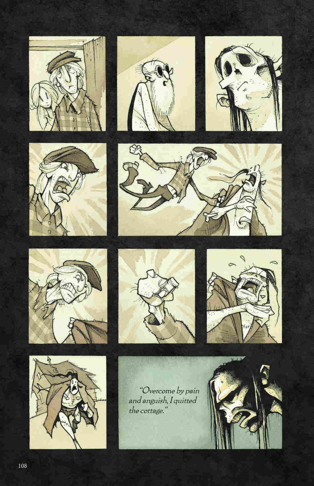 Gris Grimly's Frankenstein, or, The Modern Prometheus : NPR