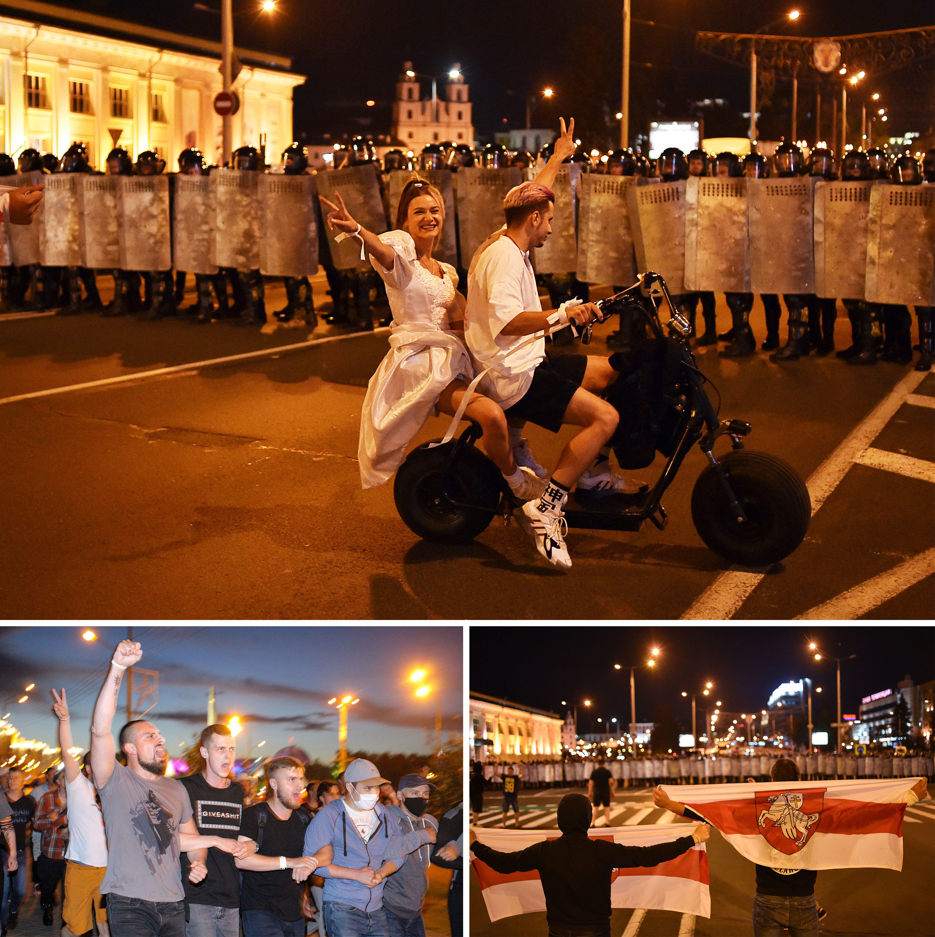 PHOTOS: Belarus' Massive And Unprecedented Protests | WJCT NEWS PHOTOS: Belarus' Massive And Unprecedented Protests | WJCT NEWS