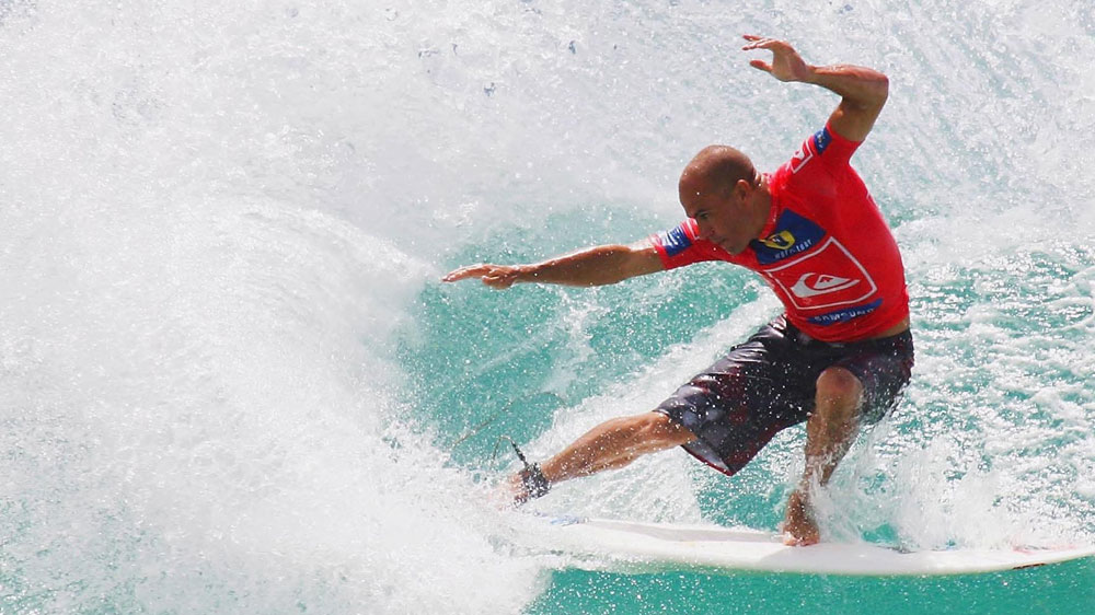 Champion Surfer Kelly Slater Plays Not My Job : NPR
