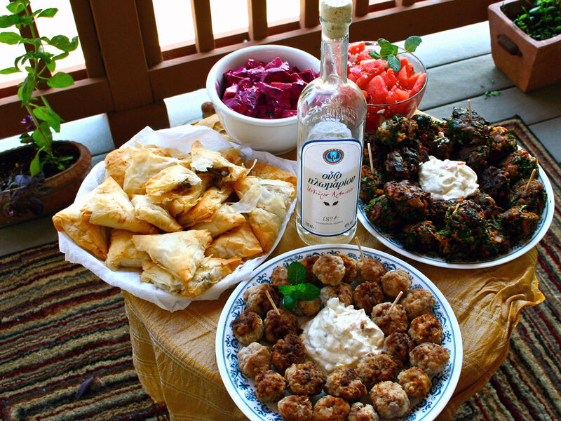 Making A Meal Of Greek Meze : NPR