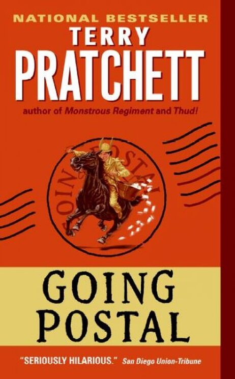 Going Postal by Terry Pratchett | Going postal, Discworld books, Terry ...