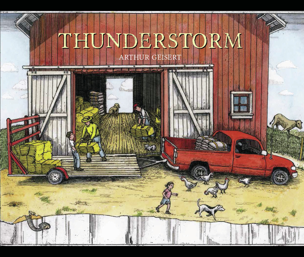 Arthur Geisert's 'Thunderstorm' Celebrates Life On The Prairie : NPR