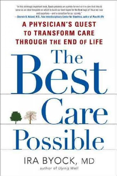 'Best Care': We Make Death Harder Than It Has To Be : NPR