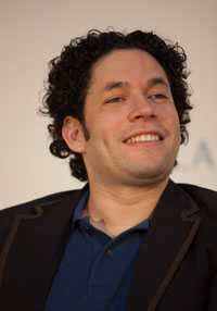 Los Angeles Philharmonic's New Leader Dudamel Debuts : The Two-Way : NPR