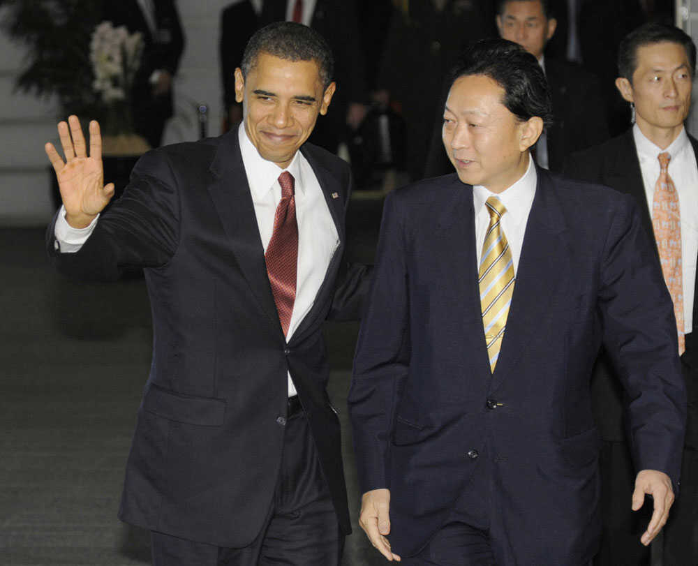 Obama In Japan Stresses U.S.' Renewed Asian Focus : The Two-Way : NPR