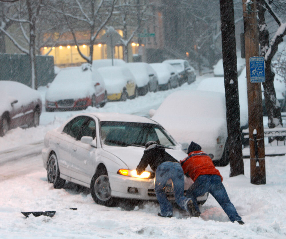Severe Winter Storm Sweeps Across U.S. : The Two-Way : NPR