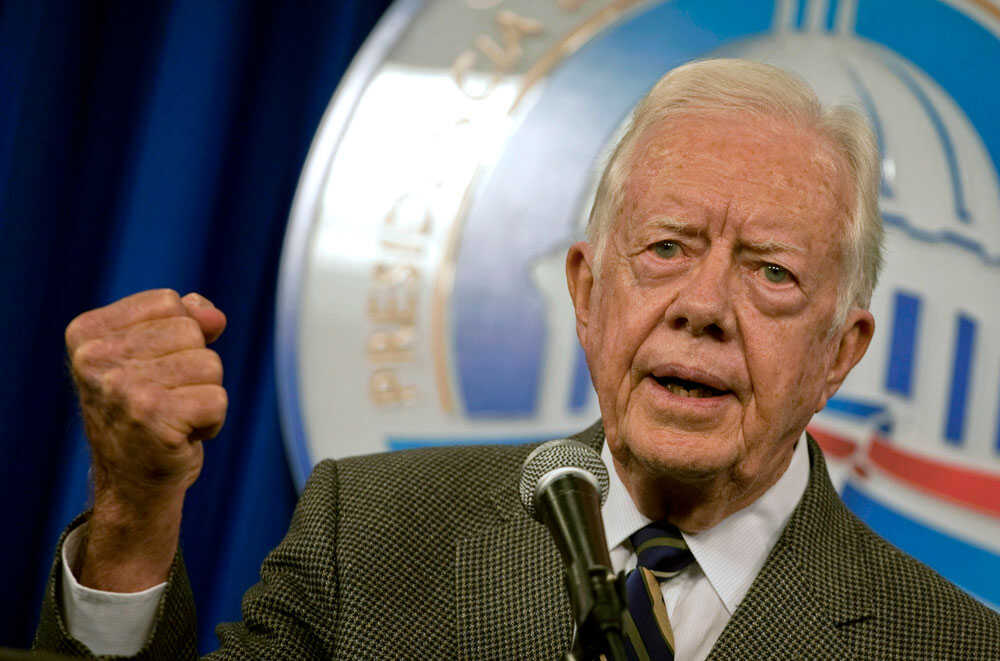 Jimmy Carter Apologizes For Criticizing Israel : The Two-Way : NPR