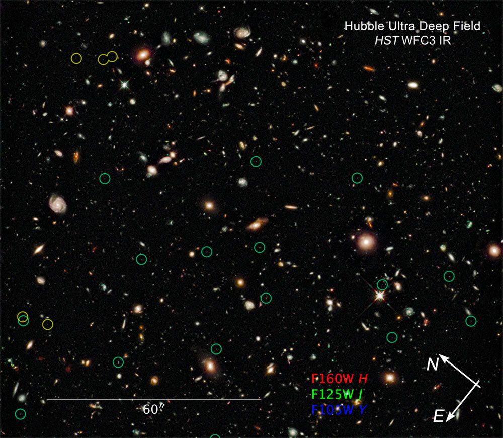 Old Pictures From The Hubble Telescope