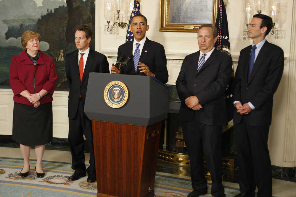 Obama To Bankers: 'We Want Our Money Back' : The Two-Way : NPR