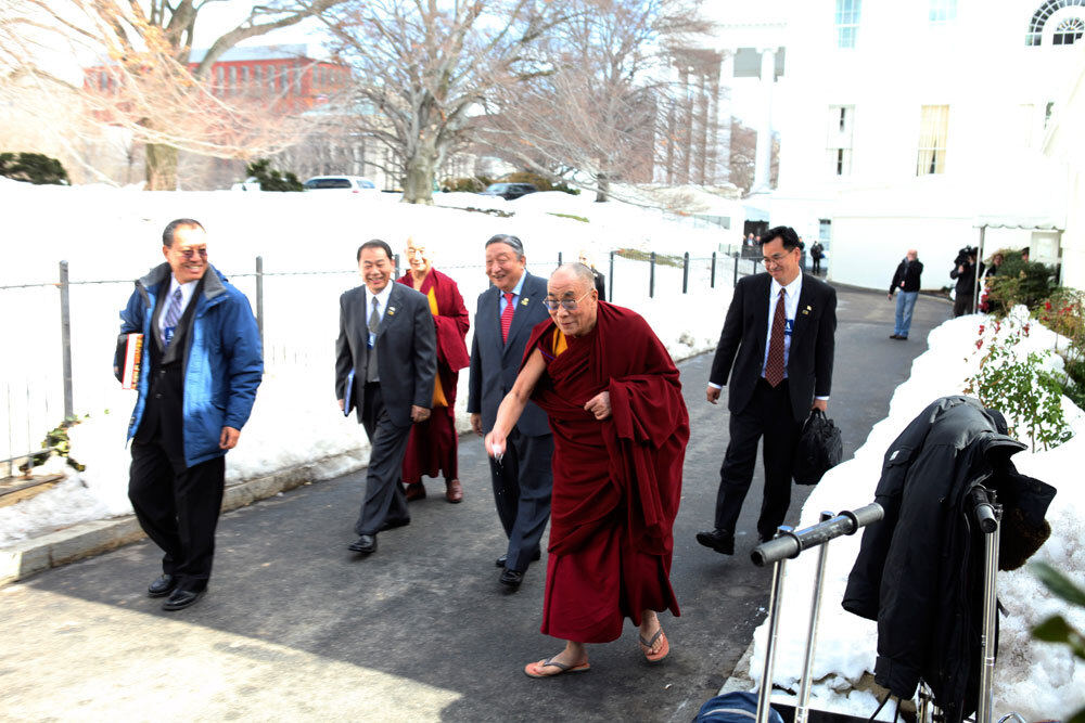 Dalai Lama, Obama Meet At The White House : The Two-Way : NPR