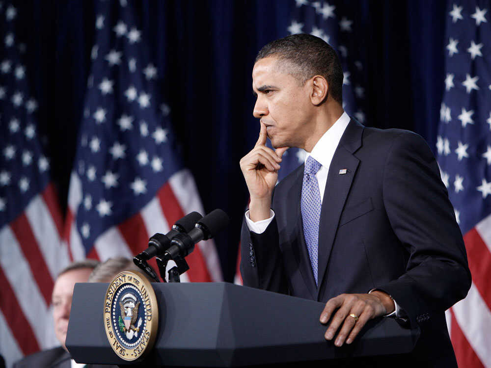 As It Happened: Obama Meets With Fellow Democrats : The Two-Way : NPR