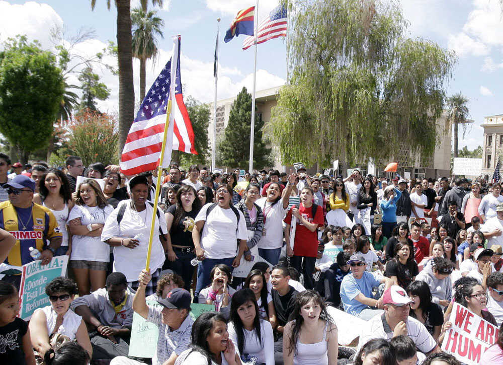 Arizona Gov Signs Strict Anti-Illegal Immigrant Law : The Two-Way : NPR