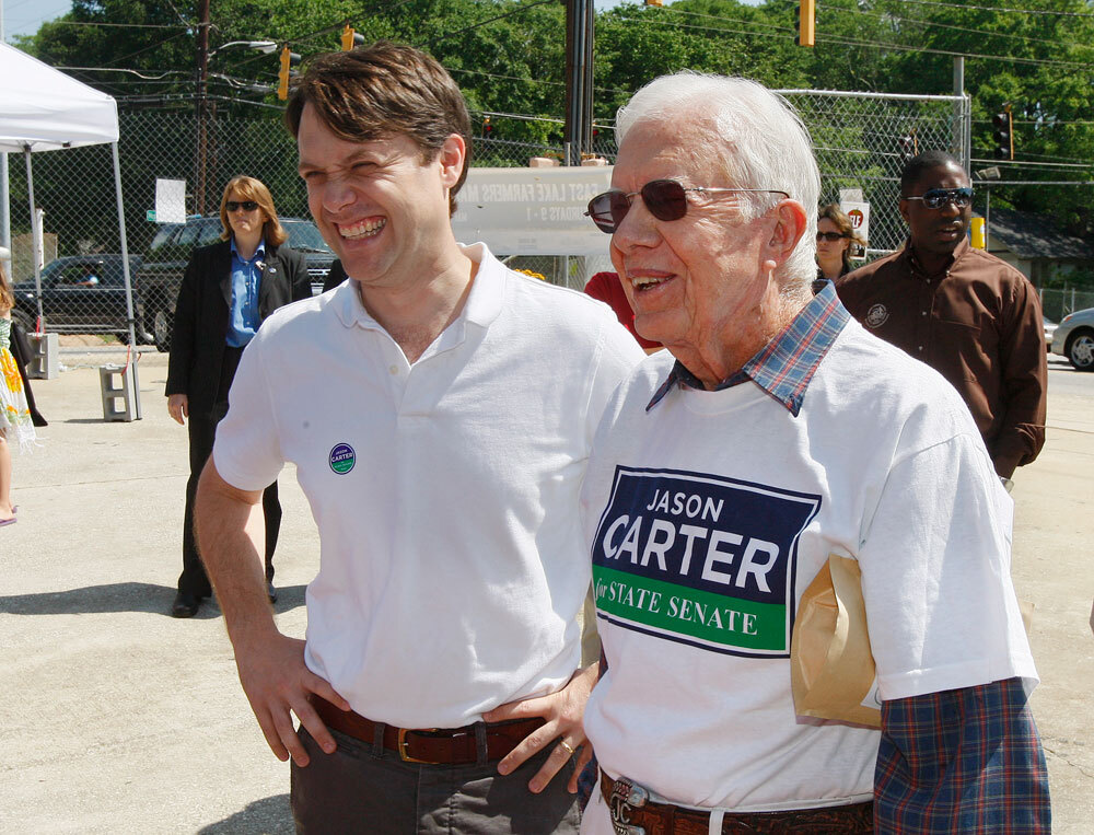 Jimmy Carter's Grandson Jason Wins Ga. Senate Seat : The Two-Way : NPR