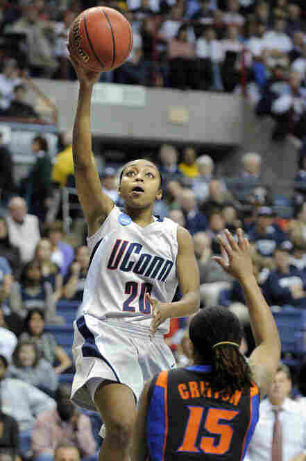 Undefeated Huskies Are National Champs : The Picture Show : NPR