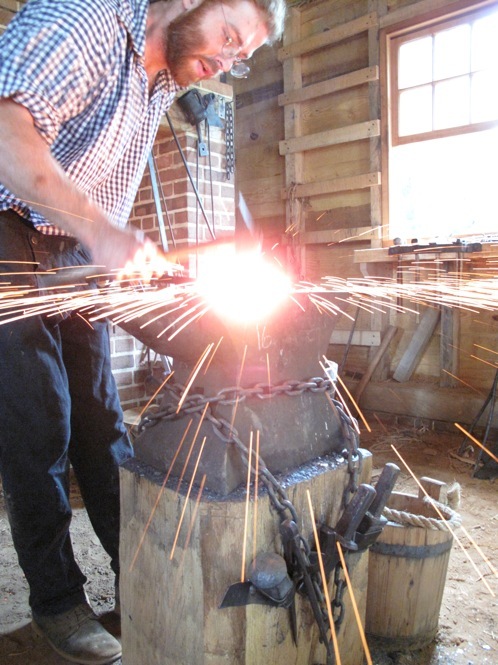 Blacksmith : Knights in Training : NPR