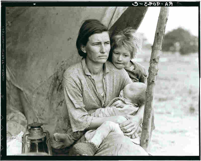 Dorothea Lange Migrant Mother Contact Sheet