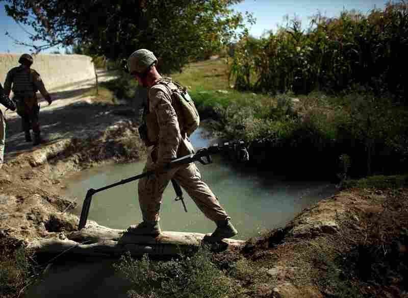 On The Hunt For Roadside Bombs In Afghanistan : NPR