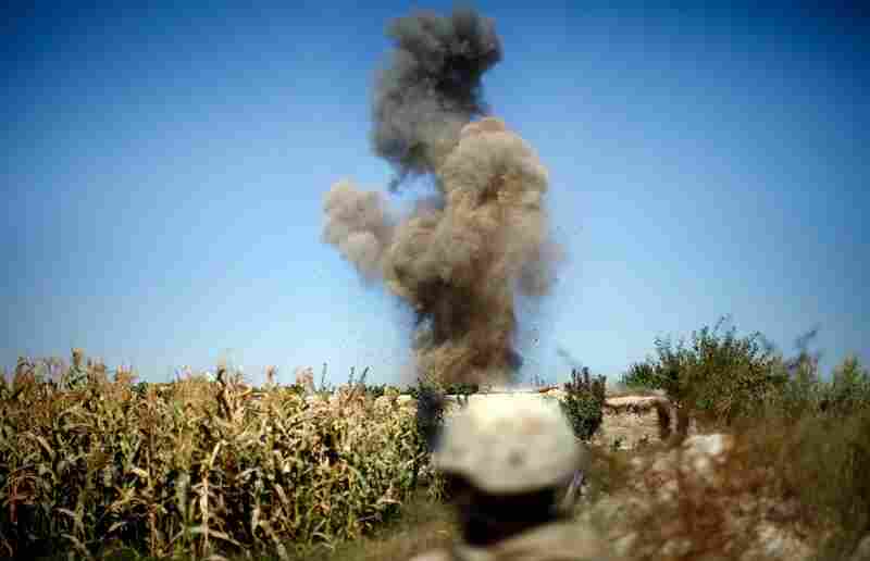 On The Hunt For Roadside Bombs In Afghanistan : NPR