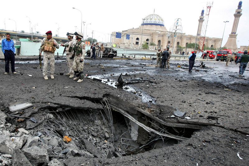 Coordinated Blasts Kill More Than 125 In Baghdad : NPR