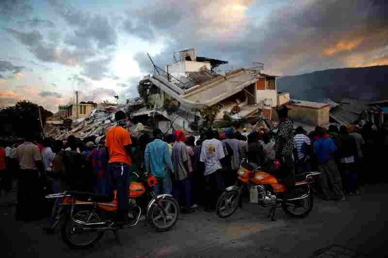 In Haiti, Survivors Wonder Why Aid Isn't Getting To Them : NPR