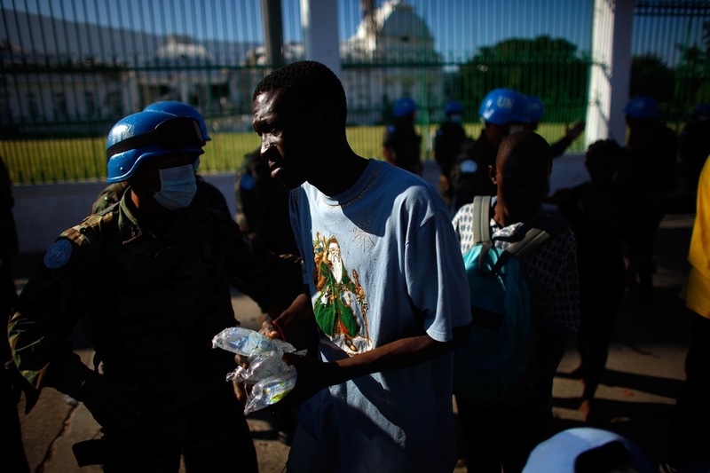Help On Horizon As Haitians Fight To Survive : NPR