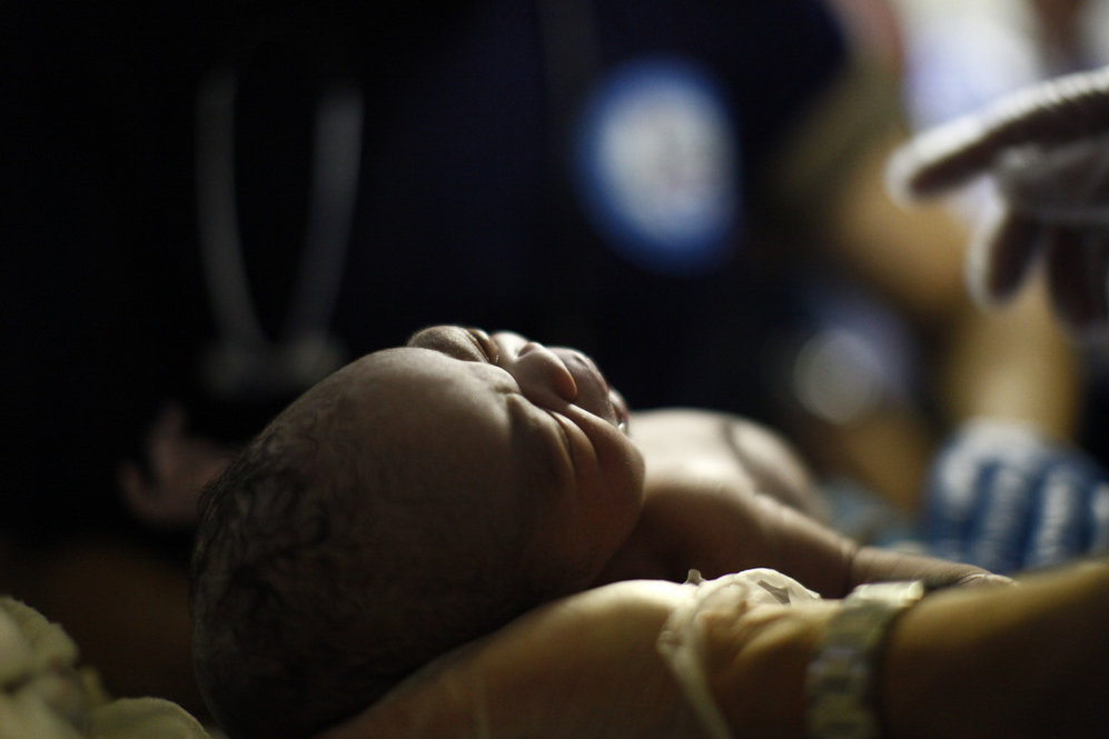 Photos: In A Haitian Field Hospital, A Baby Is Born | NCPR News