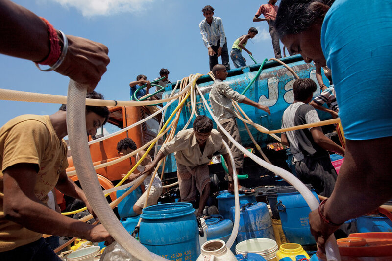 Photographing Asia's Big-Time Meltdown : The Picture Show : NPR