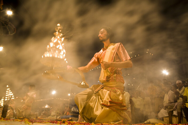 The Puja Ceremony : The Picture Show : NPR