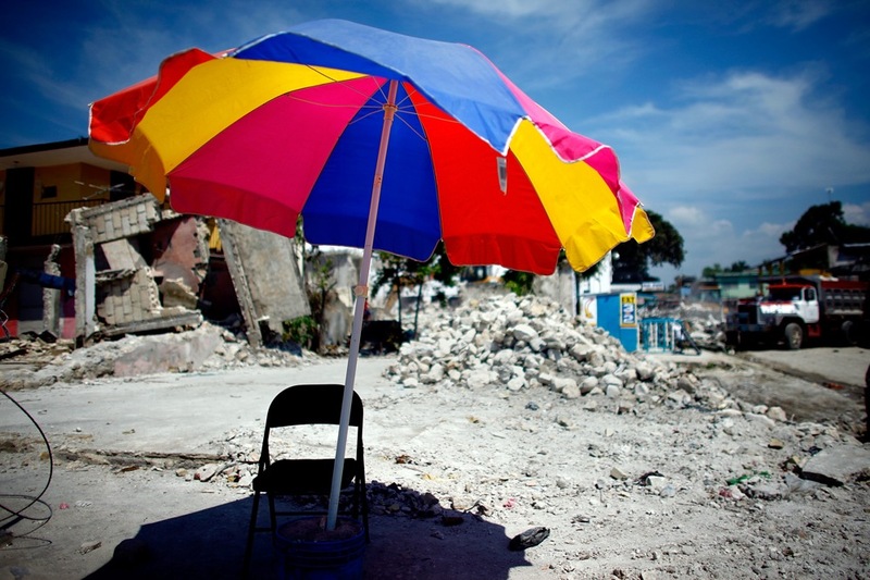 Still Littered With Rubble, Haiti Stirs Slowly To Life : NPR