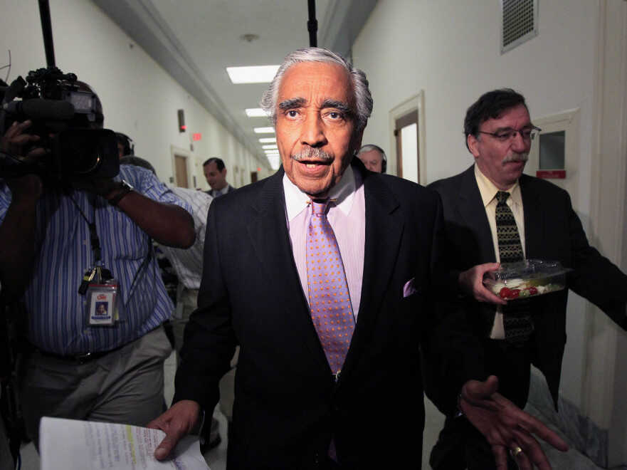Rangel Ethics Charges Released By House Panel : The Two-Way : NPR
