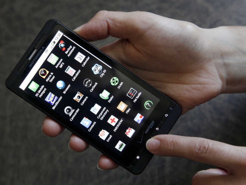 Cell Phone Leads Police To Its Alleged Thief : The Two-Way : NPR