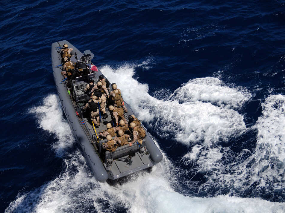 Marines Storm Ship Seized By Pirates : The Two-Way : NPR
