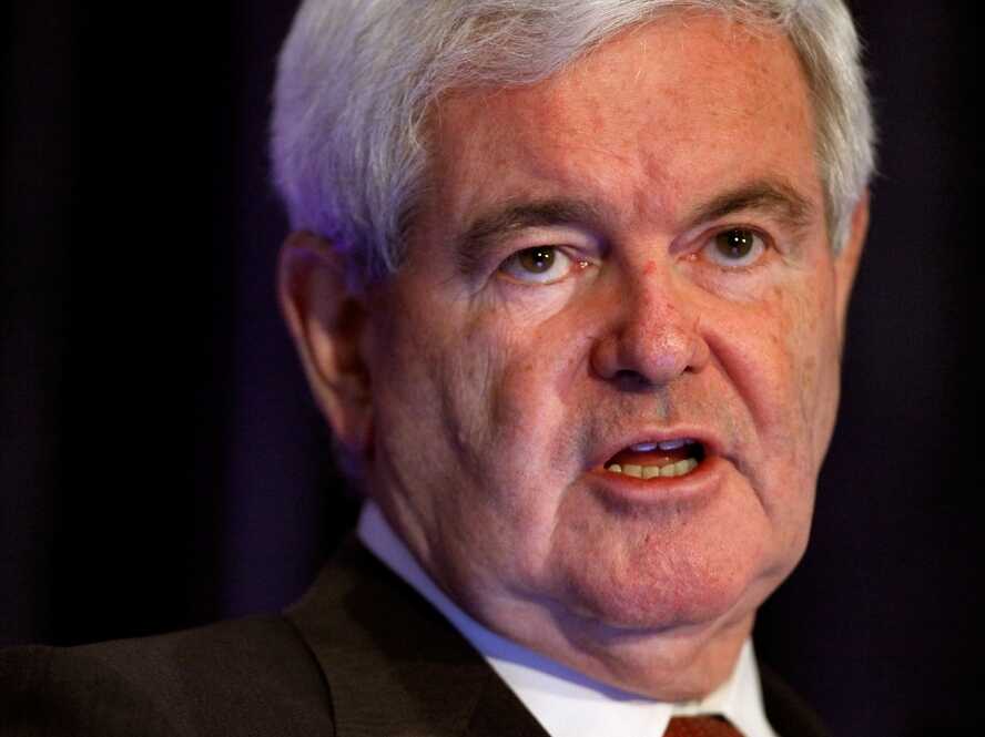 The Root: Newt Gingrich Adds To Right-Wing Rumors : NPR