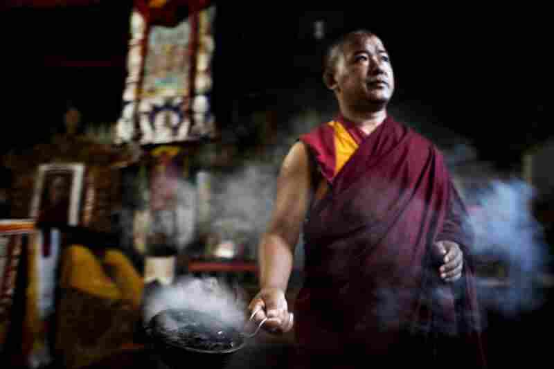 A Day In The Life Of A Tibetan Monk : The Picture Show : NPR