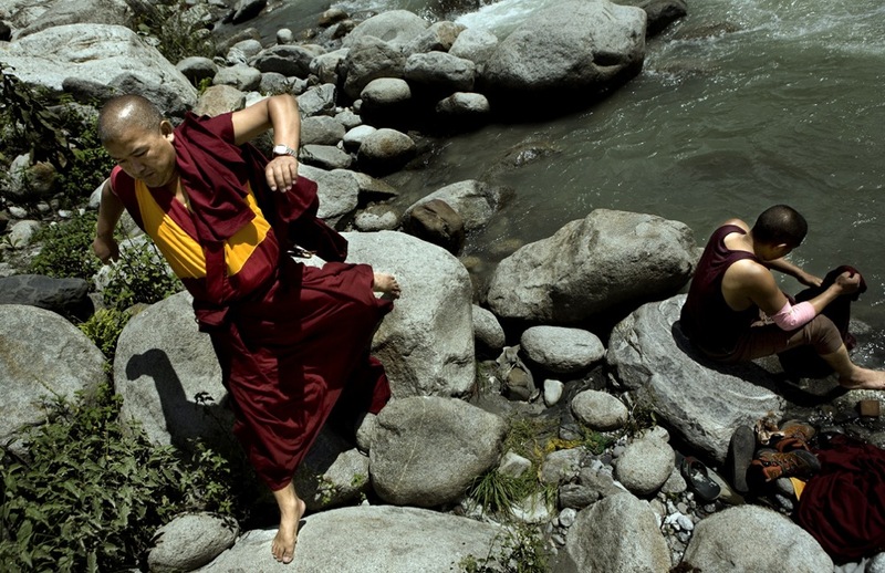 A Day In The Life Of A Tibetan Monk : The Picture Show : NPR