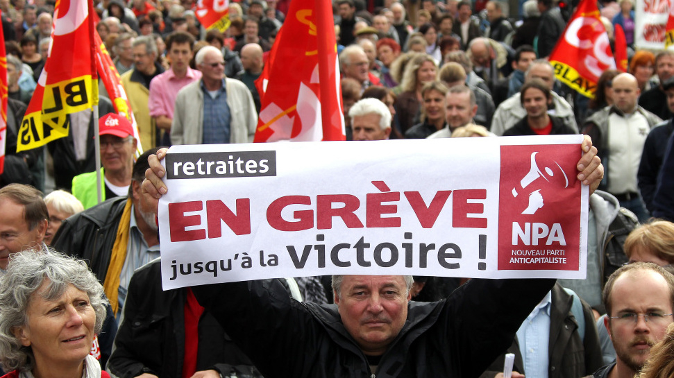 An Explanation For The French Strikes : The Two-Way : NPR