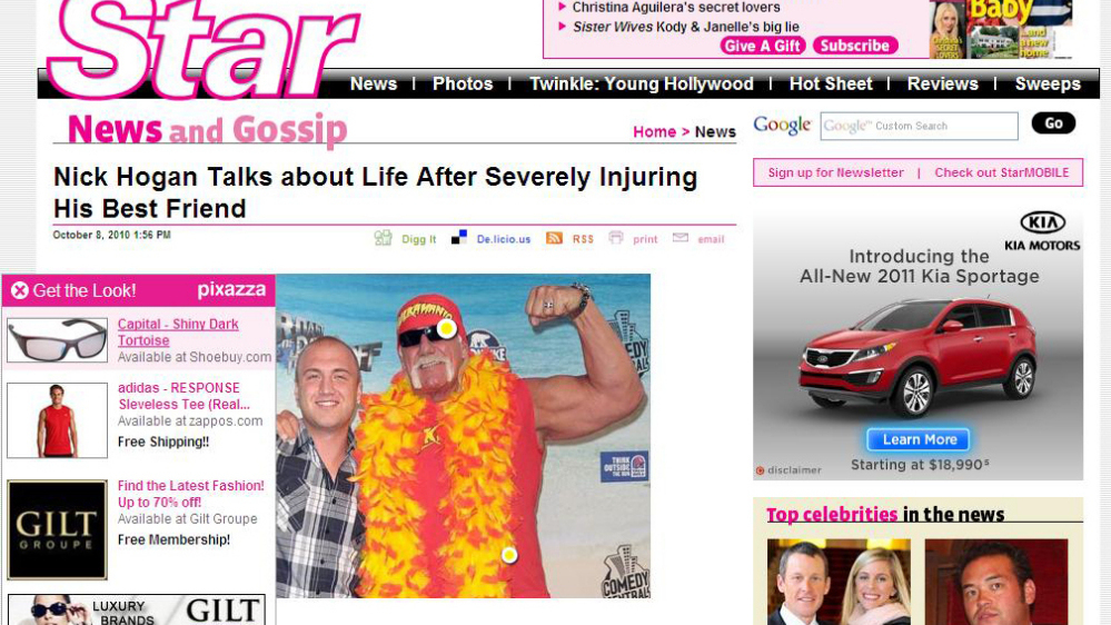 Web Ads Tied To News Photos Pop Up More And More : NPR