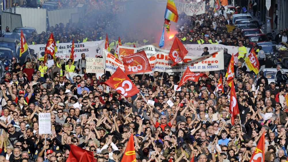 French Strikes Losing Steam : The Two-Way : NPR