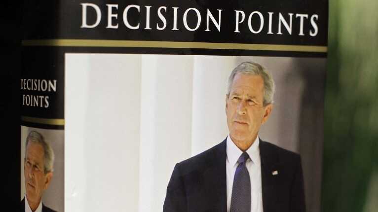 George W. Bush Begins Publicity Tour : The Two-Way : NPR
