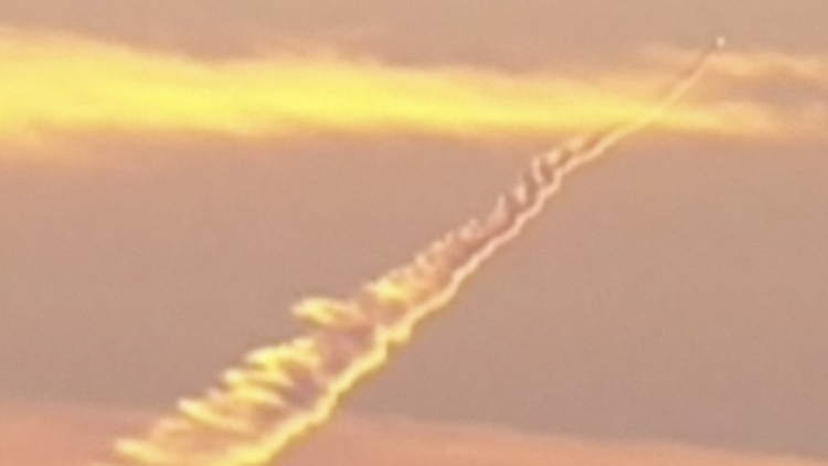 'Mystery Missile' May Have Been A Jet : The Two-Way : NPR