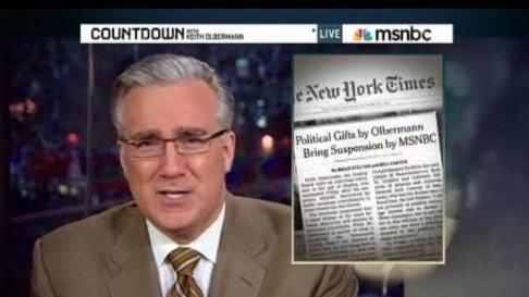Olbermann Uses Return To Talk About Transparency : The Two-Way : NPR
