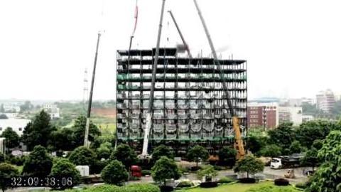 15 Stories In 2 Work Days: Time-Lapse Video Of Construction In China ...