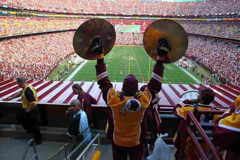 On The Field With Football's Oldest Marching Band : The Record : NPR