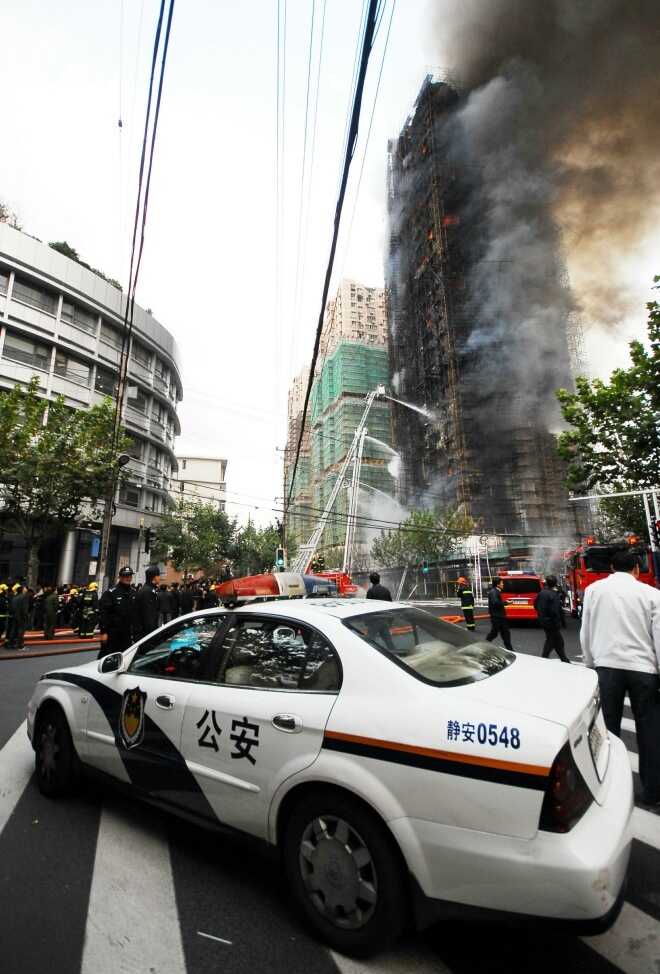 High Rise Fire Kills Dozens In Shanghai, Injures At Least 100 : The Two ...