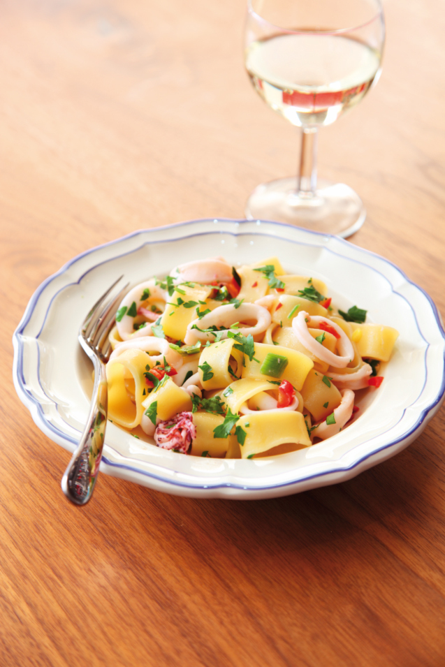 Recipe: 'Quick Calamari Pasta' : NPR