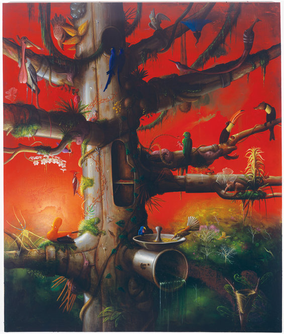 Painting The Future: Rockman Blends Reality, Fantasy : NPR