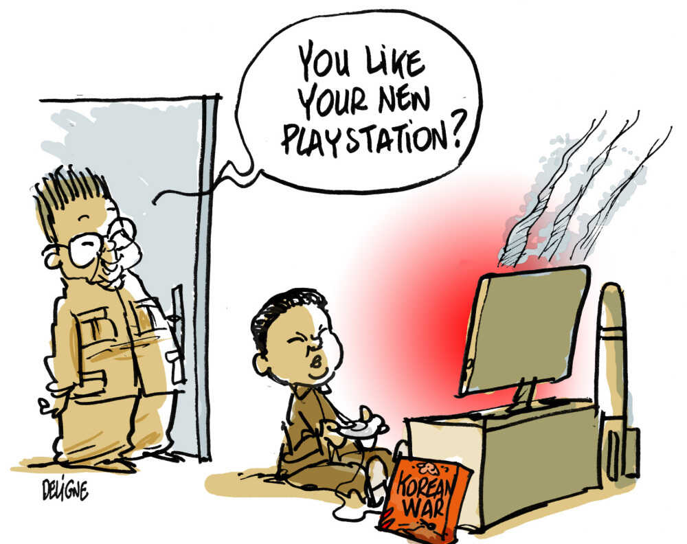 Double Take Cartoons: Kim Jong-Un? He's the Bomb! : NPR