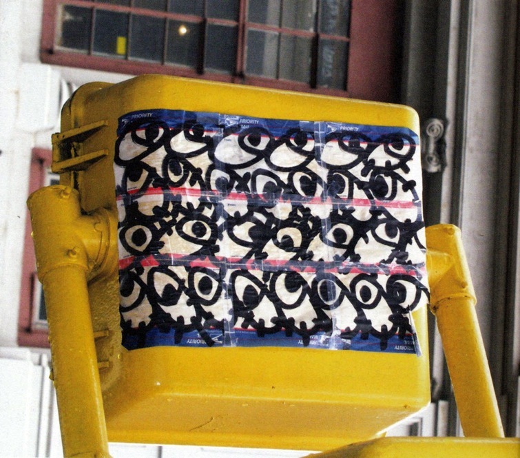 Going Postal: Mail Stickers As Street Art : The Picture Show : NPR