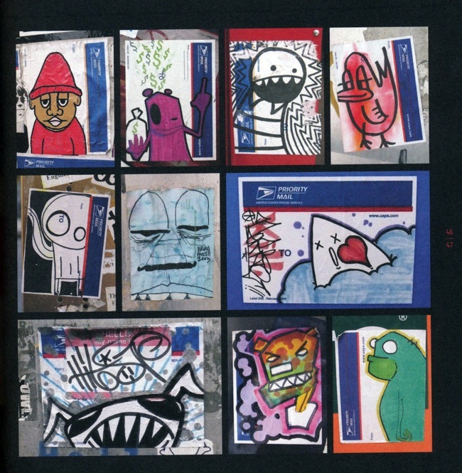 Going Postal: Mail Stickers As Street Art : The Picture Show : NPR